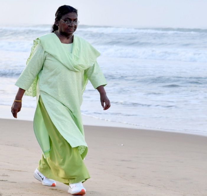 President Murmu : A Date With Nature - India Whispers
